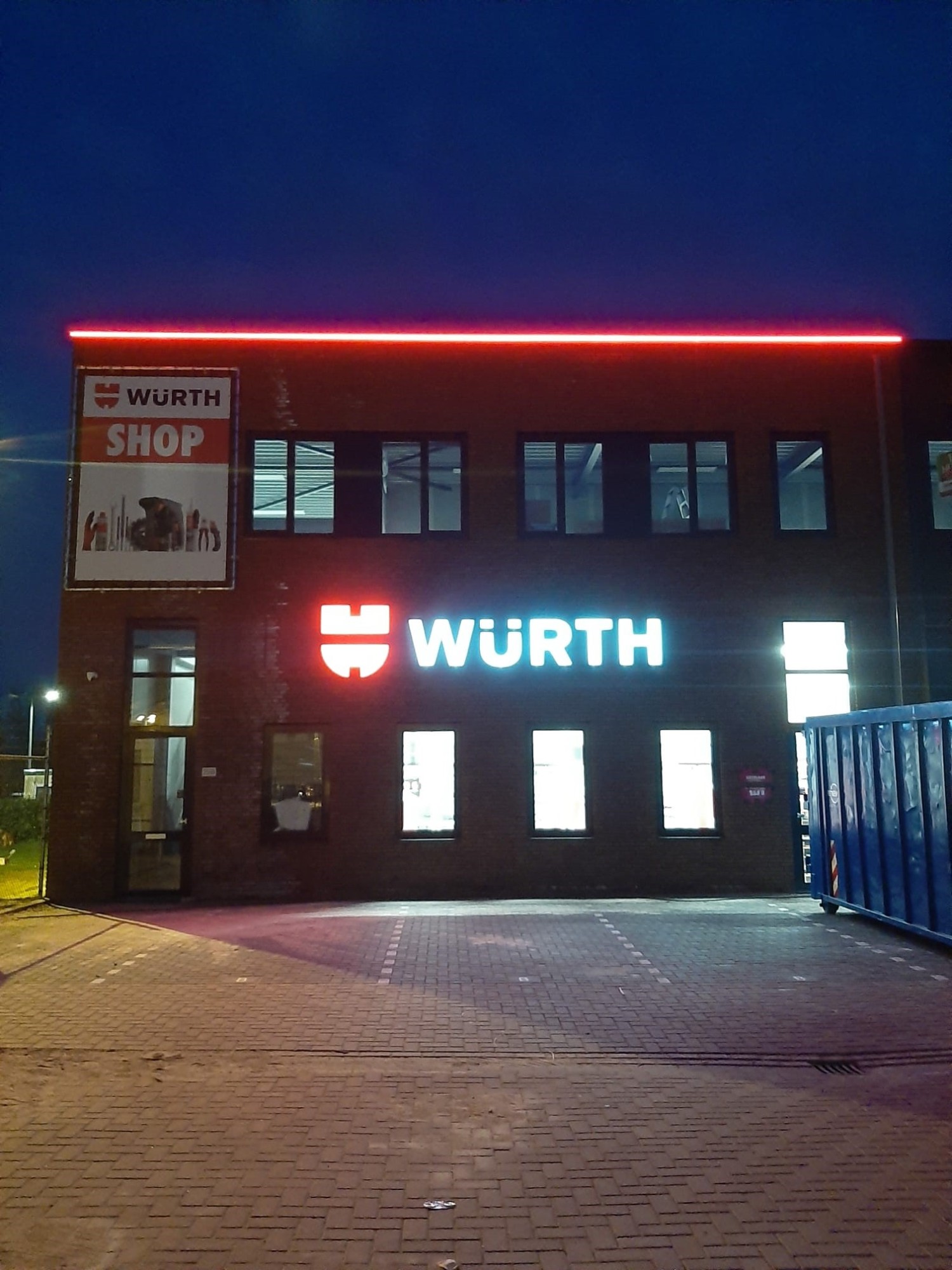 Overzicht Würth Shops - Würth