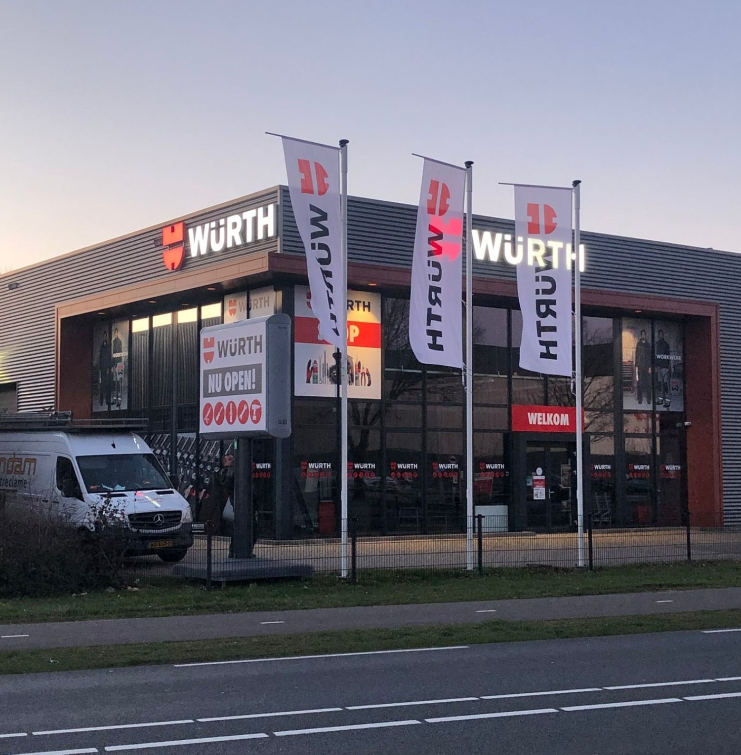 Overzicht Würth Shops - Würth
