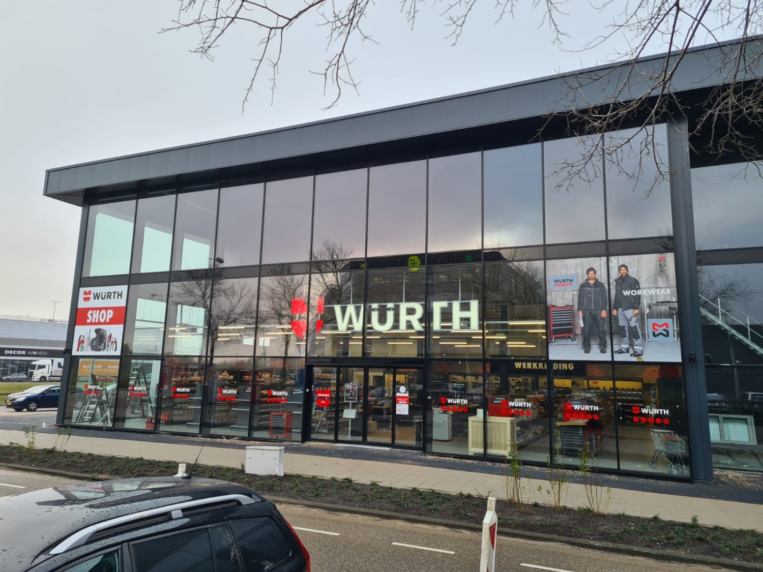 Overzicht Würth Shops - Würth